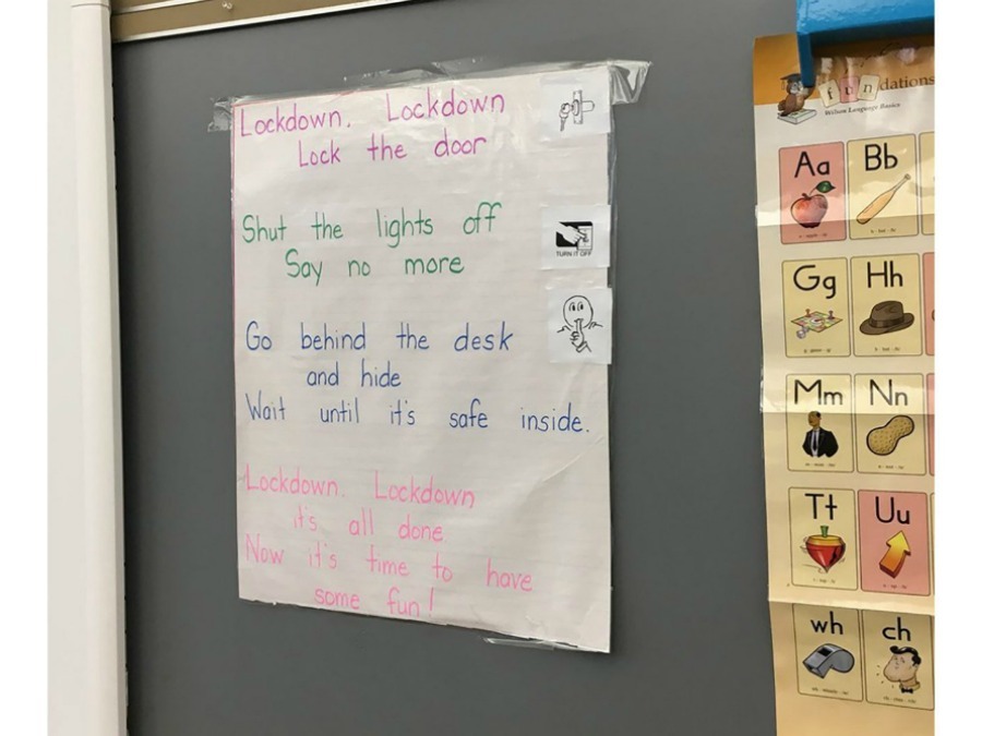 'Lockdown, lockdown': Kindergarten teacher creates safety poem about ...